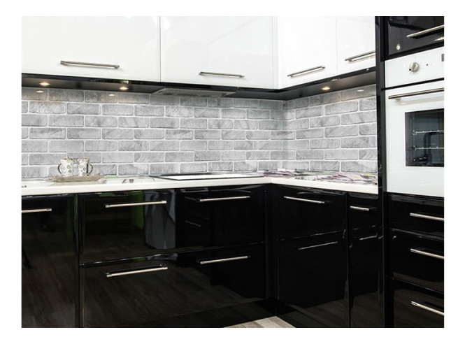 PVC panel Brick Grey